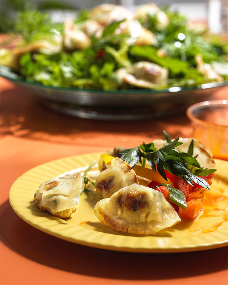 bibigo MANDU KIMCHI DUMPLINGS 280G - CJ Foods Oceania