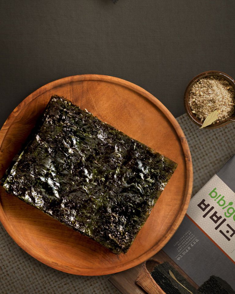 bibigo Wasabi Flavour Crispy Seaweed Snacks 5g x 3 - CJ Foods Oceania