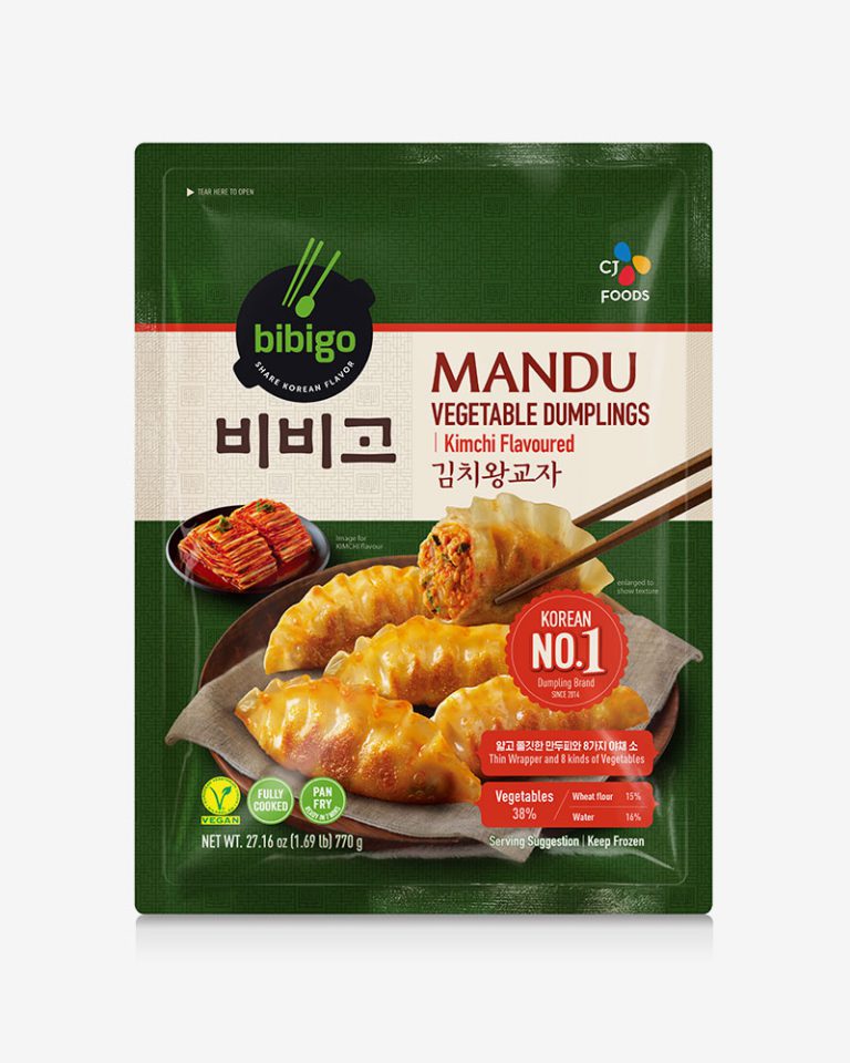 bibigo KIMCHI DUMPLINGS 770G - CJ Foods Oceania