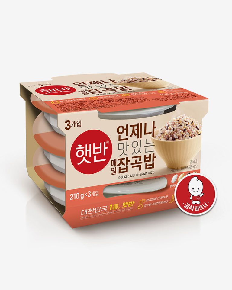HETBAHN COOKED MULTI-GRAIN RICE 210G x 3 - CJ Foods Oceania