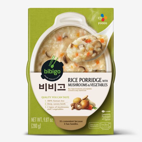 bibigo RICE PORRIDGE WITH ABALONE 280G (RETORTED) - CJ Foods Oceania