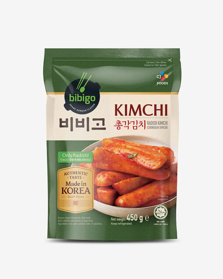 bibigo RADISH KIMCHI 450G - CJ Foods Oceania