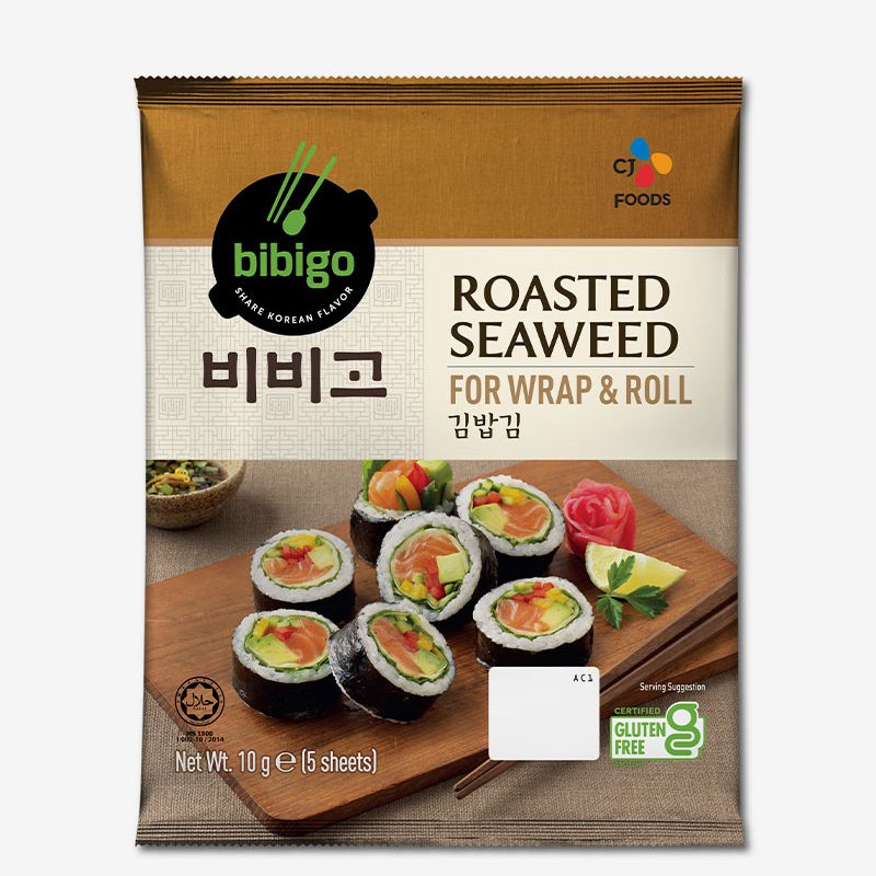 bibigo Korean-Style Soy Sauce Roasted Seaweed Flakes 50g - CJ Foods Oceania