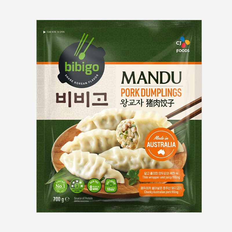 bibigo MANDU CHICKEN DUMPLINGS 280G - CJ Foods Oceania