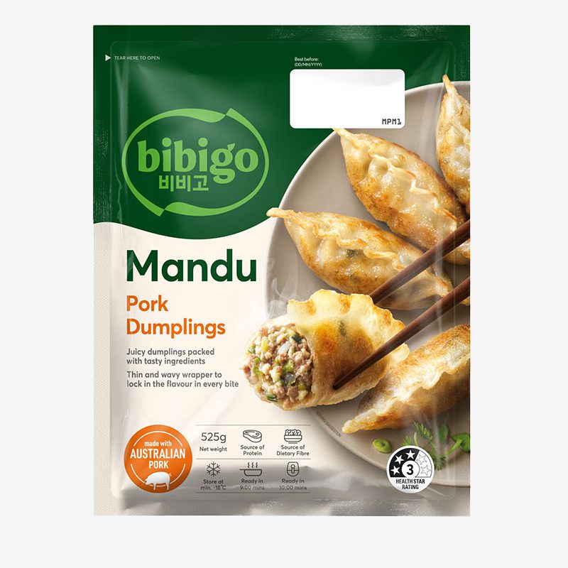 bibigo MANDU PORK DUMPLINGS 700G - CJ Foods Oceania